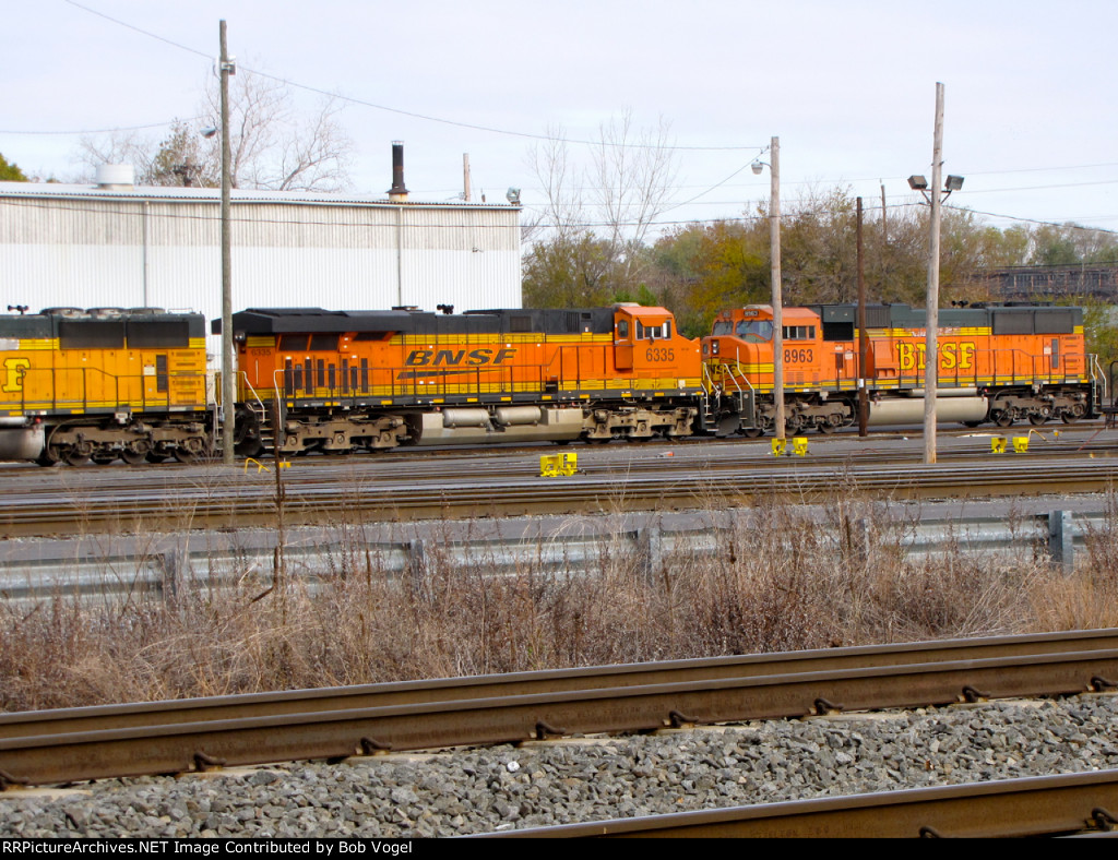 BNSF 6335 and 8963